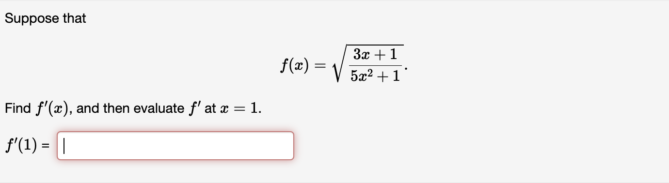 Solved Suppose Thatf X 3x 15x2 12 Find F X ﻿and Then