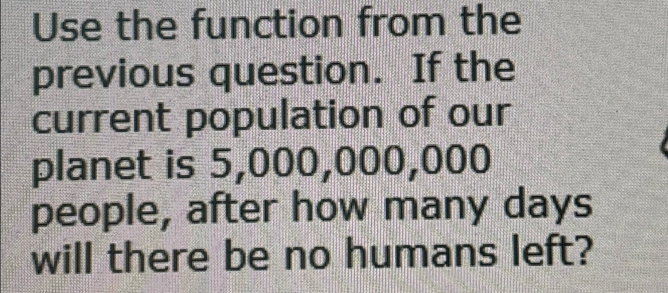 Use the function from the previous question. If the | Chegg.com