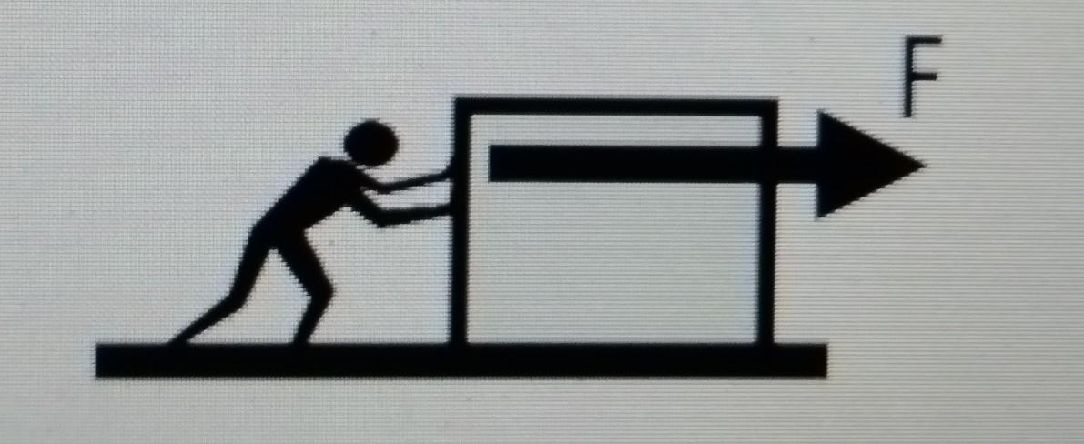 Solved Andy applies a horizontal pushing force, F=10N. If | Chegg.com