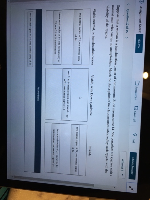 Solved Assignment Score: 93.3% Resources Ex Give Up? Hint | Chegg.com