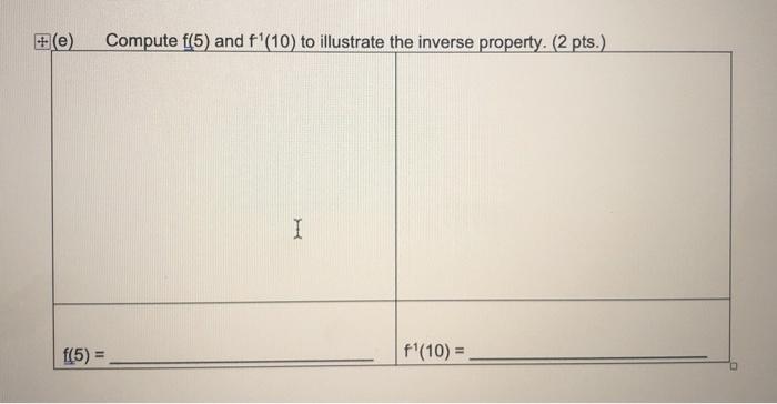 Solved Use the function f(x) = 3x - 5 (a) Calculate the | Chegg.com