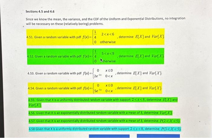 SOLVE THE HIGHLIGHTED PARTS. THEY ARE ALL PART OF THE | Chegg.com