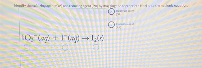 Solved Consider the following (unbalanced) net ionic | Chegg.com