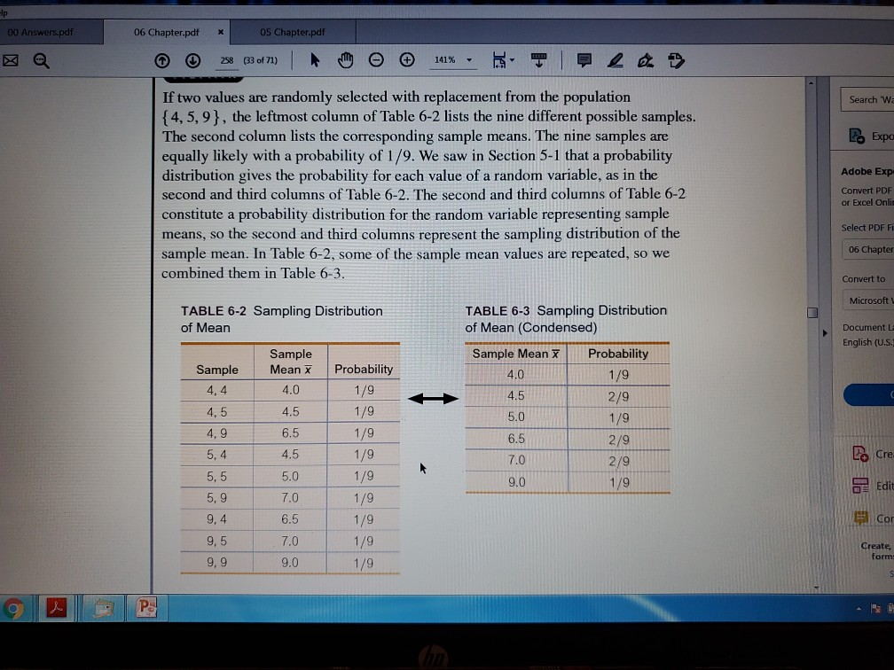 Solved 10. Sampling Distribution of the Sample Proportion a. | Chegg.com