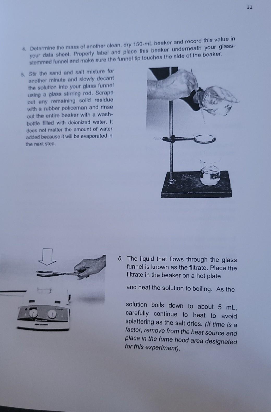 26 Introduction: The weighing by difference technique | Chegg.com