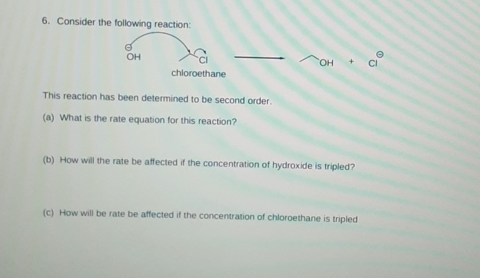 Solved 6. Consider the following reaction: OH OH | Chegg.com