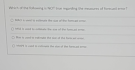 Solved Which of the following is NOT true regarding the | Chegg.com