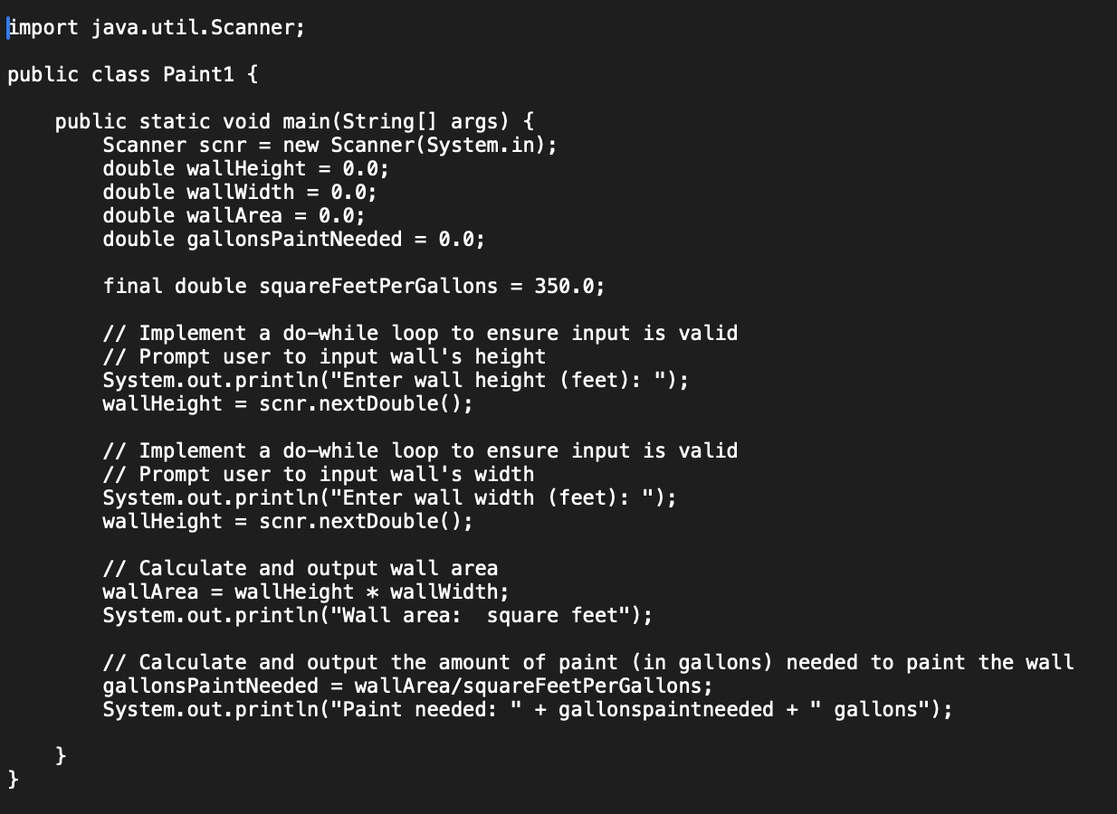 Solved ```limport java.util.Scanner;public class | Chegg.com