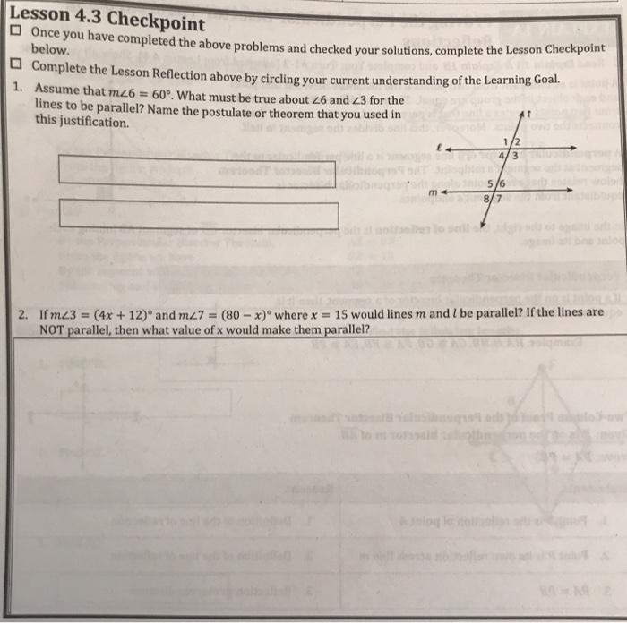 Solved Lesson 4.3 Checkpoint Once you have completed the | Chegg.com
