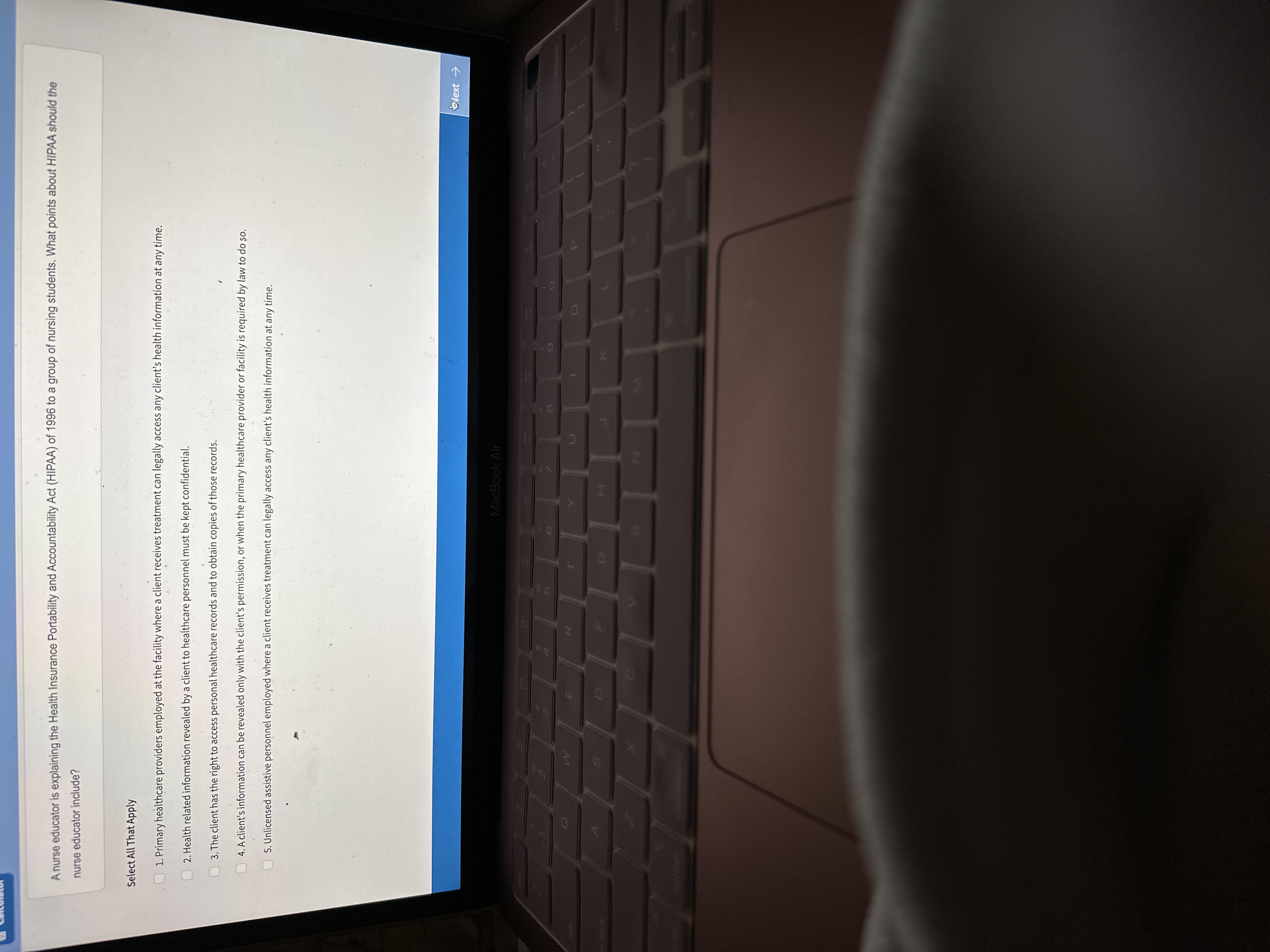 Solved A nurse educator is explaining the Health Insurance | Chegg.com