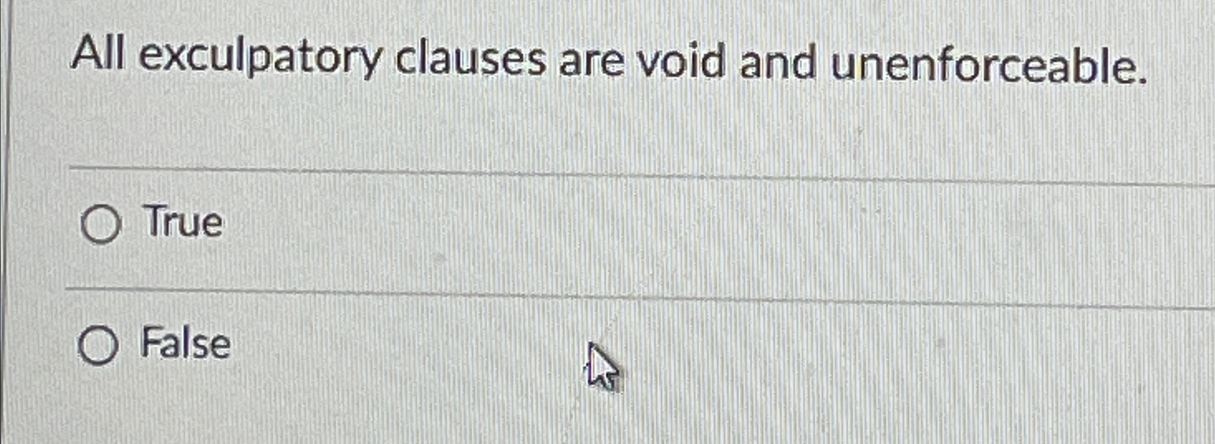 Solved All exculpatory clauses are void and unenforceable. | Chegg.com
