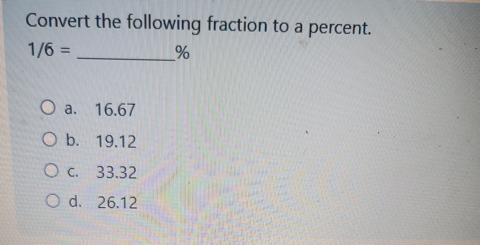 Solved Convert the following fraction to a | Chegg.com