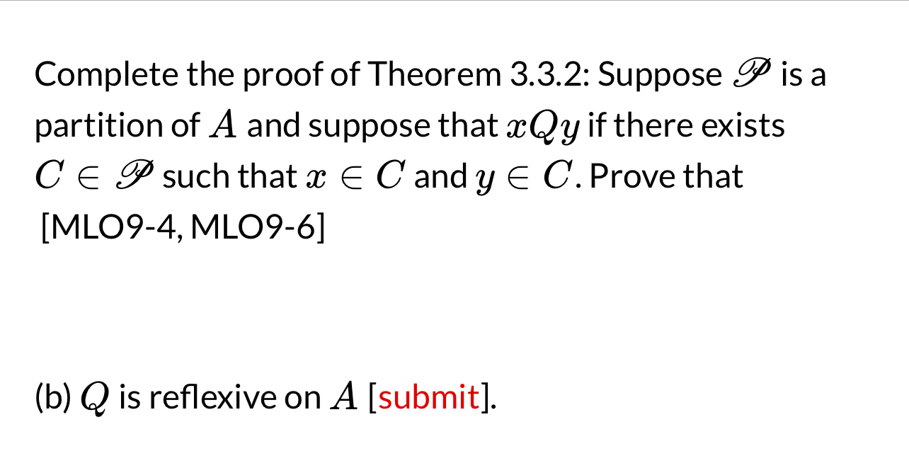 Complete the proof of Theorem 3.3.2: Suppose P ﻿is a | Chegg.com