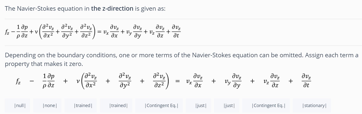 Solved The Navier-Stokes equation in the z-direction is | Chegg.com