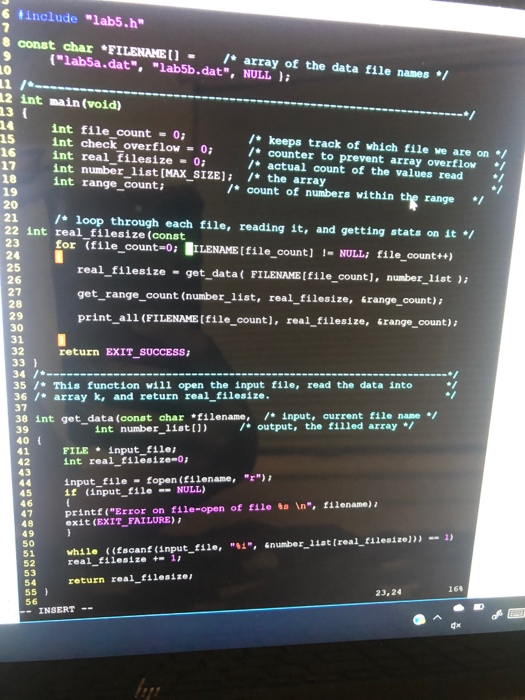 Solved CSC 60. Fall 2020. Lab 5. Arrays and Functions. Page | Chegg.com