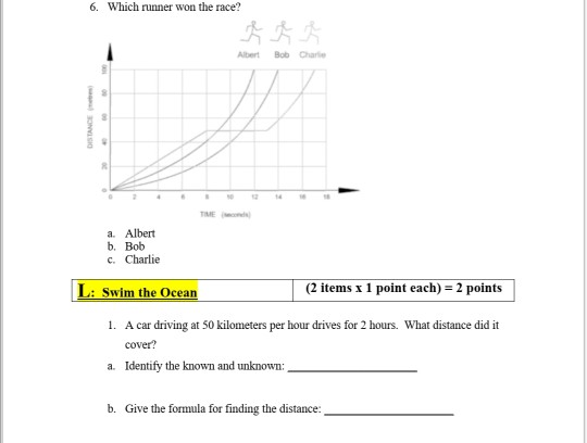 Solved 1. During which interval is the object not moving? | Chegg.com