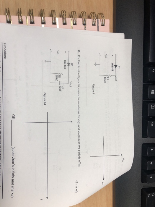 Solved A. Sketch the transfer characteristic (plot of Vout | Chegg.com