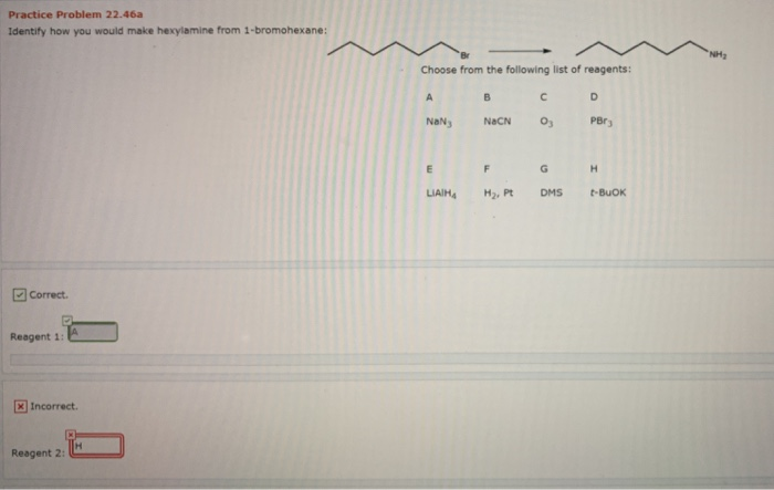 Solved Practice Problem 22.45a Identify how you would make | Chegg.com