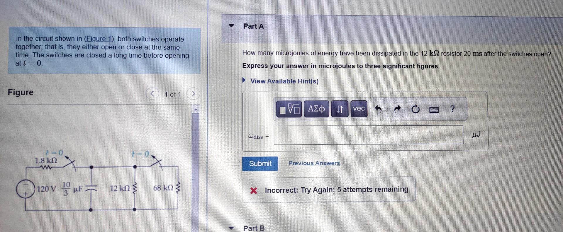 Solved In the circuit shown in (Figure 1), both switches | Chegg.com