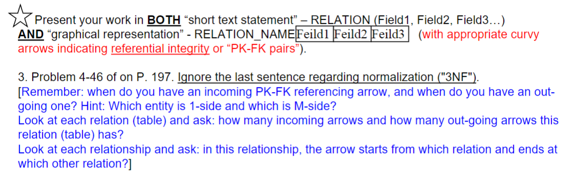 Present your work in BOTH "short text statement" - | Chegg.com