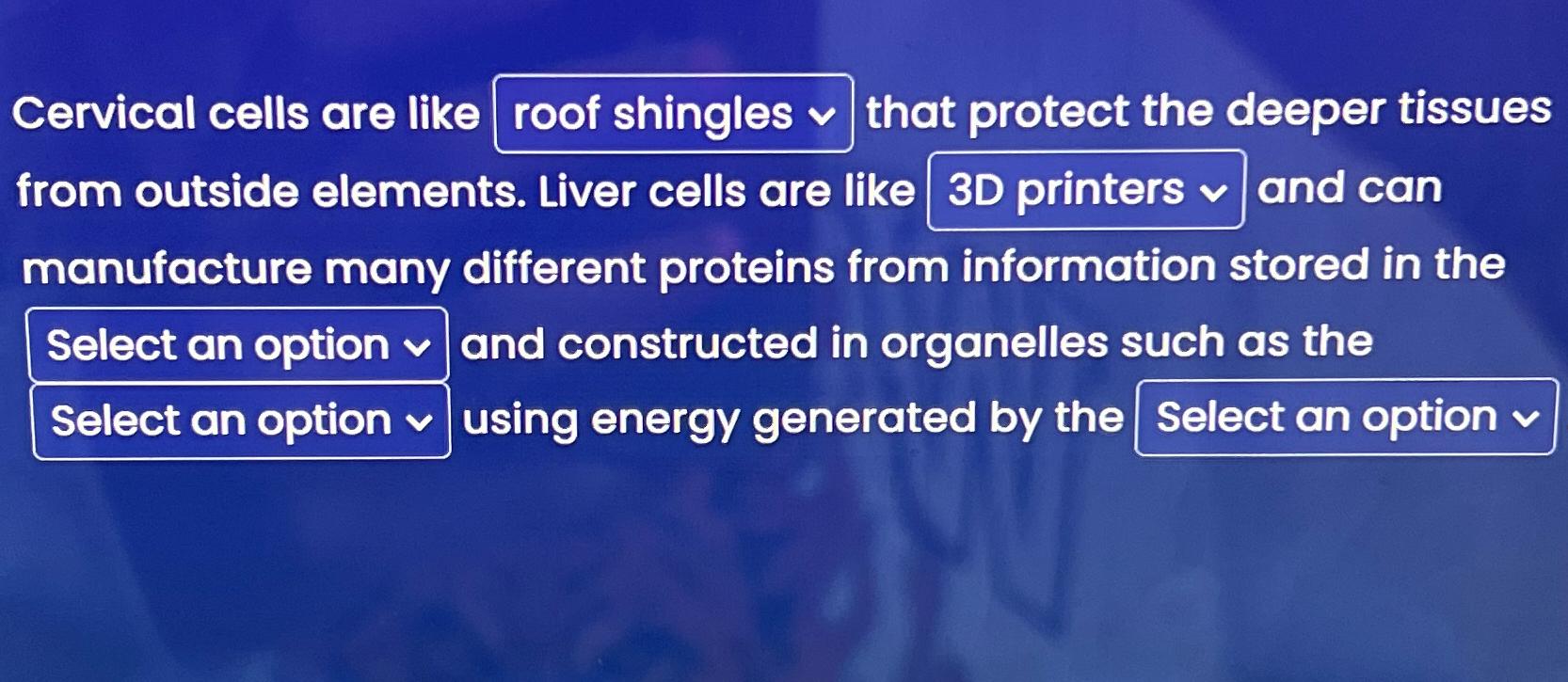Solved Cervical cells are like roof shingles v ﻿that protect | Chegg.com