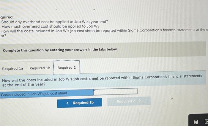 Solved Exercise 2-10 (Algo) Applying Overhead Cost to a Job | Chegg.com