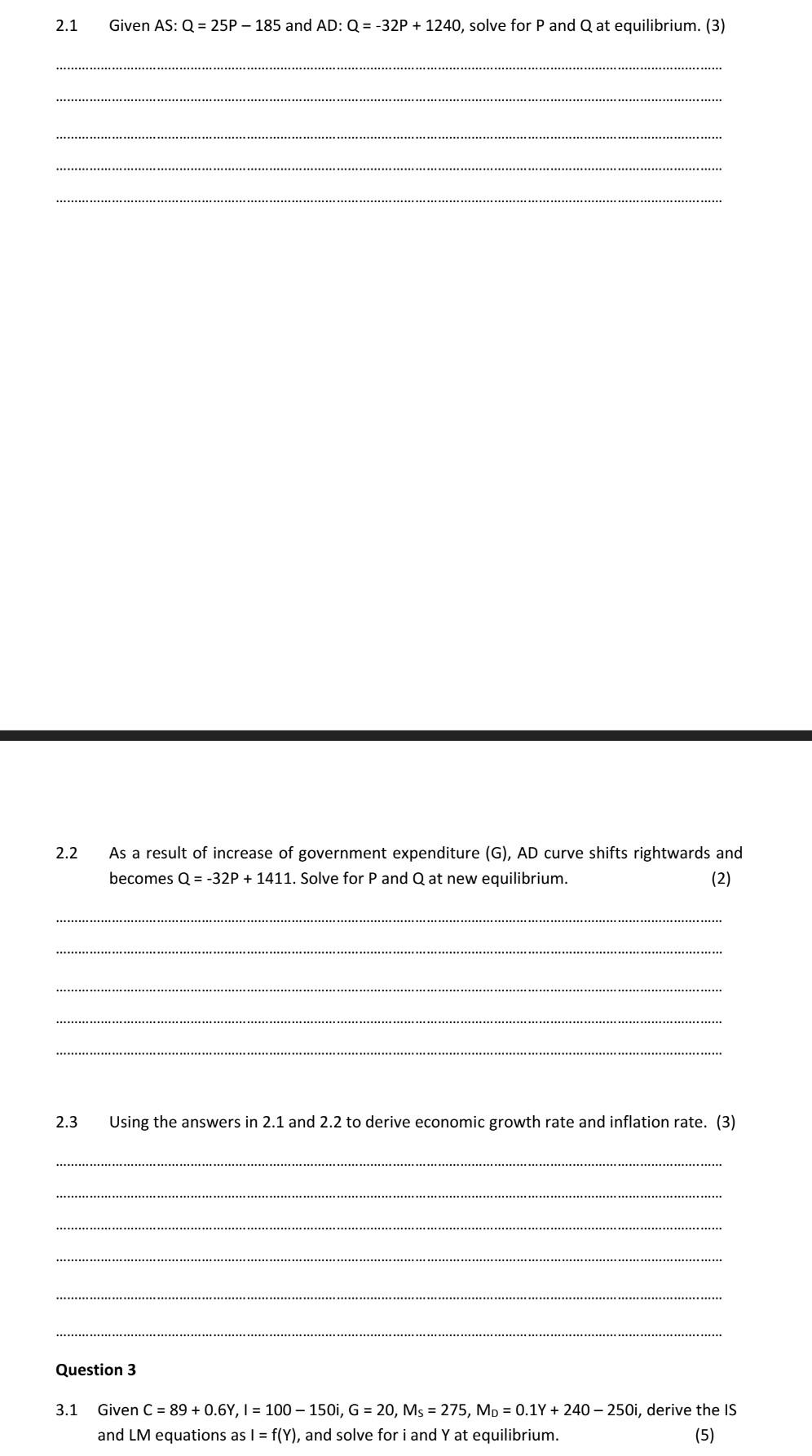 Solved Question 1 Differentiate Each Of The Following 