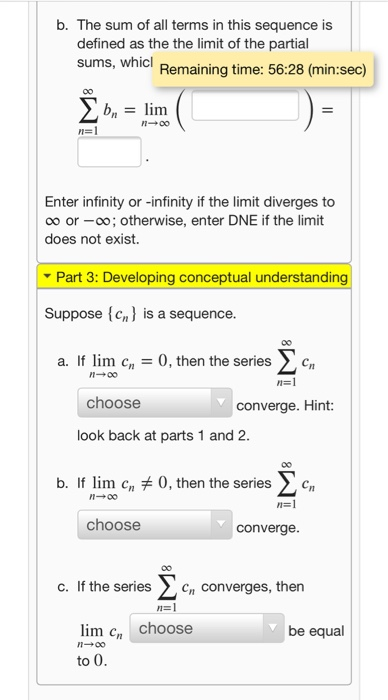 Solved (25 points) Part 1: Evaluating a series Consider the | Chegg.com