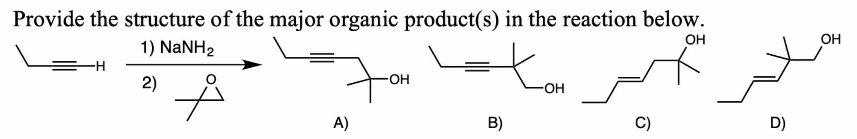 Solved Provide the structure of the major organic product(s) | Chegg.com