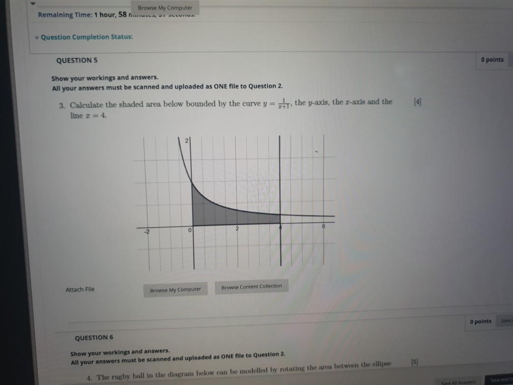 Solved Browse My Computer Remaining Time: 1 hour, 58 | Chegg.com