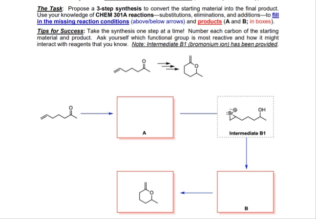 Solved you have to draw three step mechanism and show the | Chegg.com