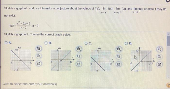 Solved Sketch a graph off and use it to make a conjecture | Chegg.com