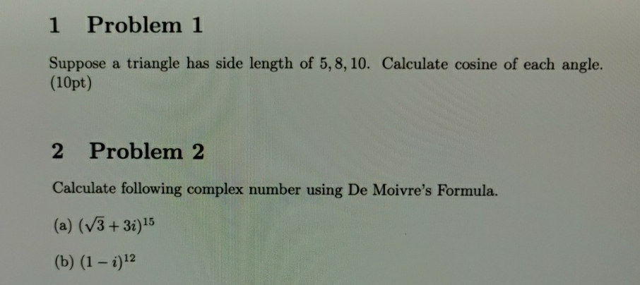 Solved 12 ﻿Solve Both Questions Perfectly and make sure your | Chegg.com
