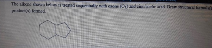 Solved An alkene having the molecular formula C10H20 is | Chegg.com