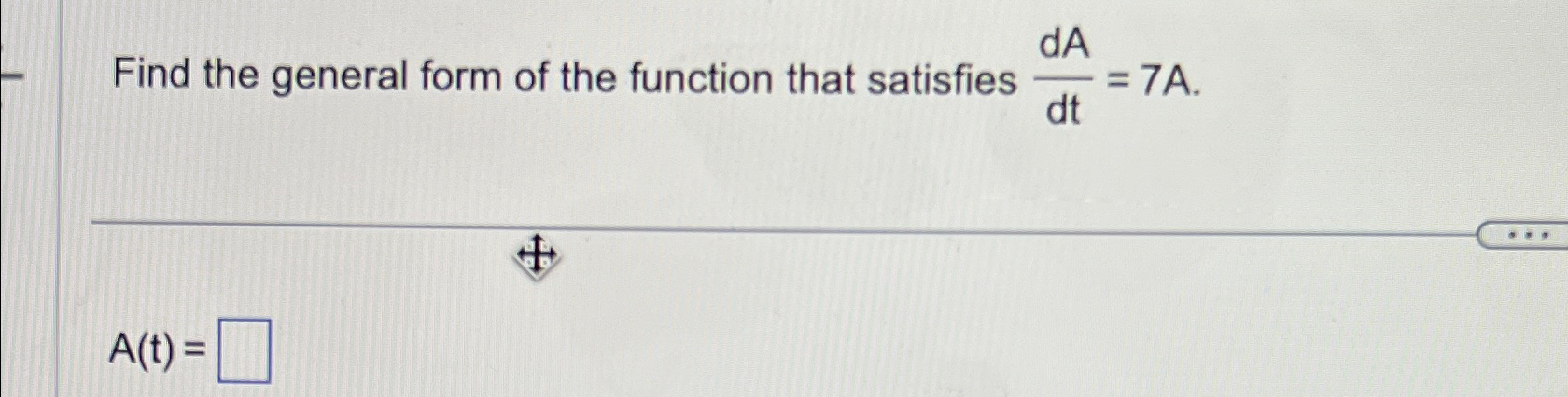 Solved Find the general form of the function that satisfies | Chegg.com