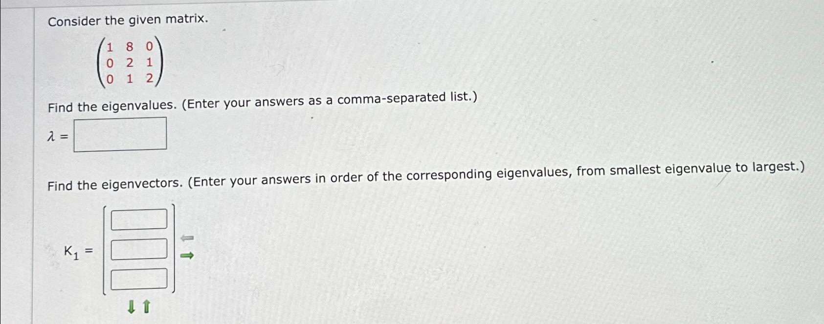 Solved Consider the given | Chegg.com
