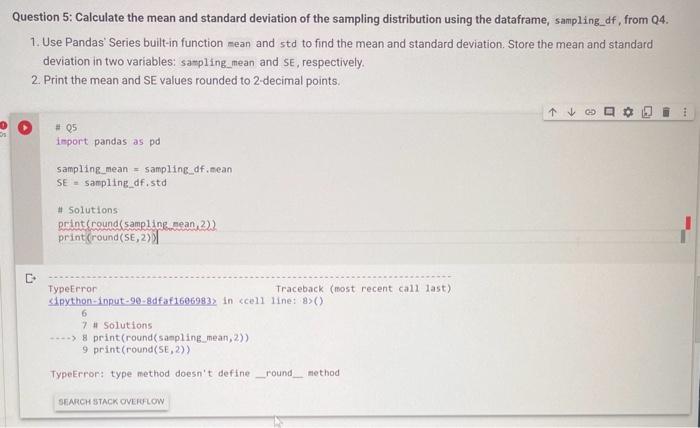 Why am I getting this error and how do I fix it? | Chegg.com