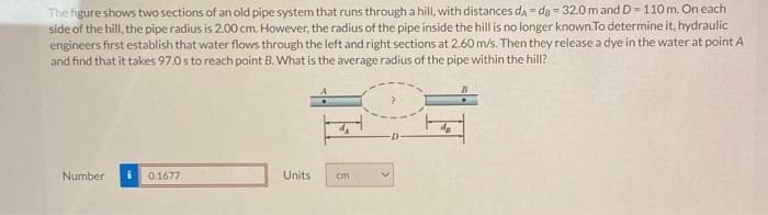 Solved The figure shows two sections of an old pipe system | Chegg.com Solved The figure shows two sections of an old pipe system | Chegg.com