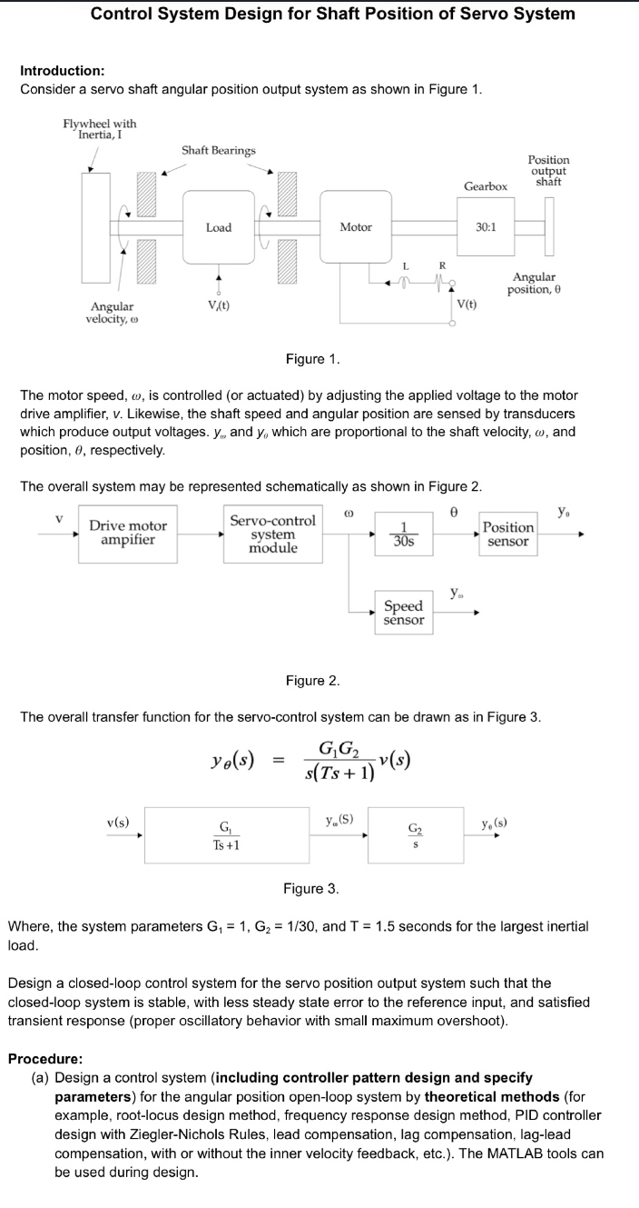USING ROOT LOCUS DESIGN METHODControl System Design | Chegg.com
