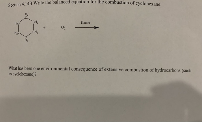Solved white the balanced equation for the combustion of | Chegg.com