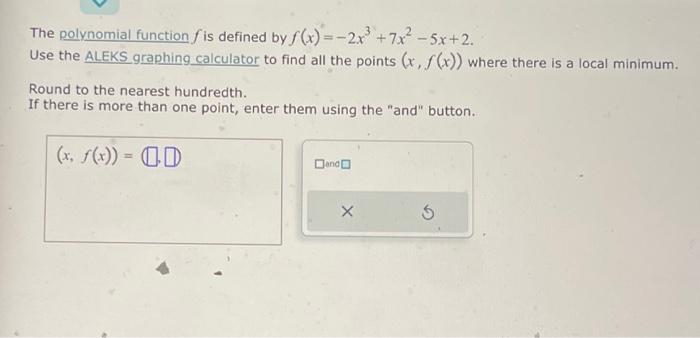 Solved The polynomial function fis defined by f(x) = -2x²³ | Chegg.com