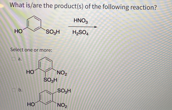 Solved HOMSOH What is/are the product(s) of the following | Chegg.com
