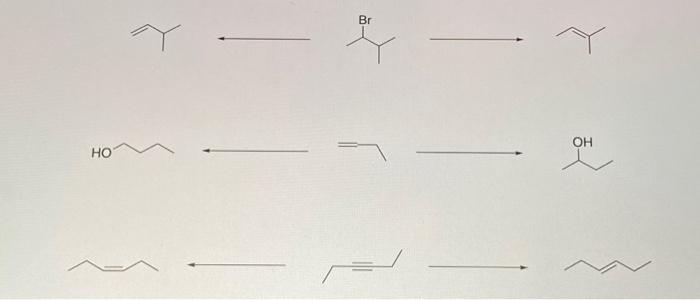Solved Treating the same starting material with different | Chegg.com