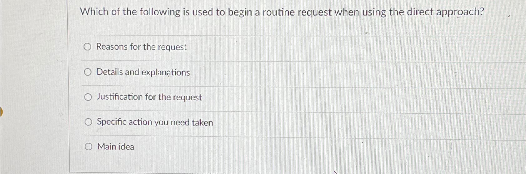 Solved Which of the following is used to begin a routine | Chegg.com
