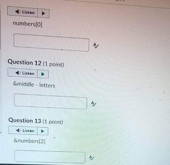 Solved Given the following memory diagram and symbol table: | Chegg.com