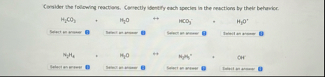 Solved Consider the following reactions. Correctly identify | Chegg.com
