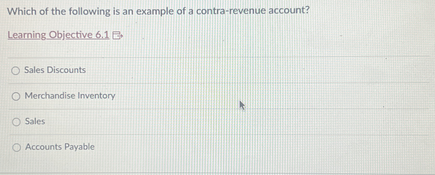 Solved Which of the following is an example of a | Chegg.com