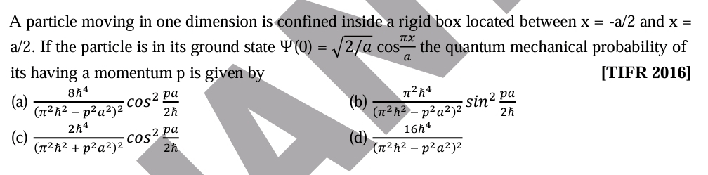 Solved A particle moving in one dimension is confined inside | Chegg.com