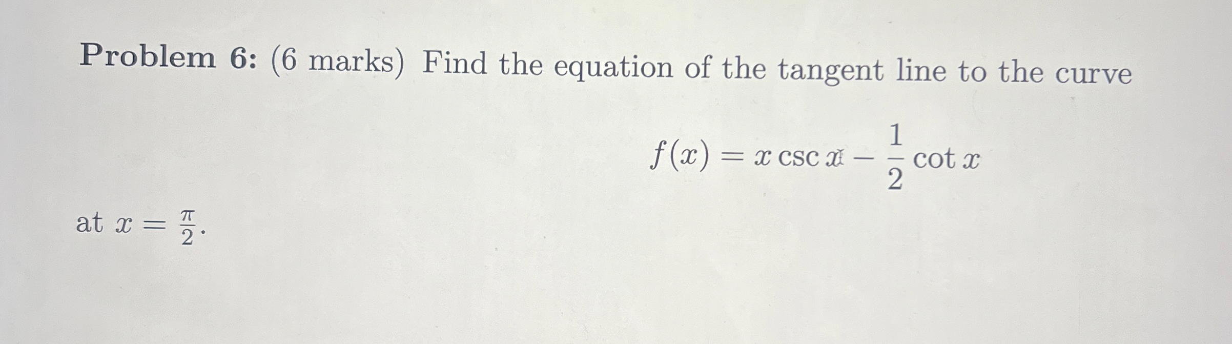 Solved Find the equation of the tangent line to the | Chegg.com