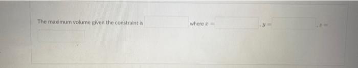 Solved For the next two questions, you will be finding the | Chegg.com
